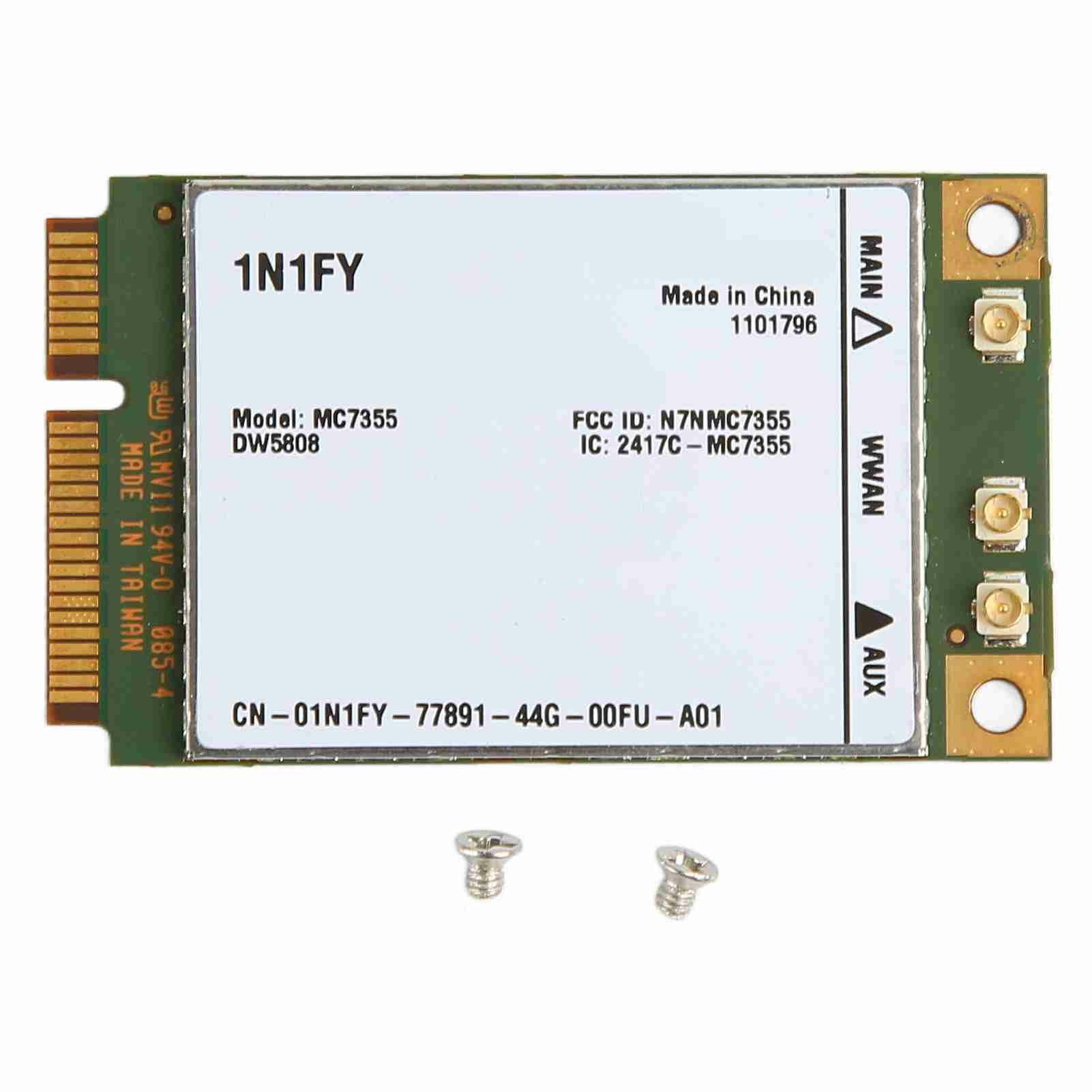 Mini PCIe Network Card LTE HSPA+ GPS High Speed 100Mbps Mini Portable 4G Network Module WiFi Adapter Card