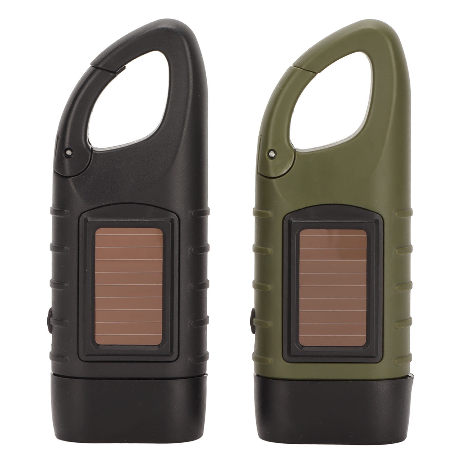 2 ручных фонарика на солнечной энергии, перезаряжаемые, для выживания, кемпинга.