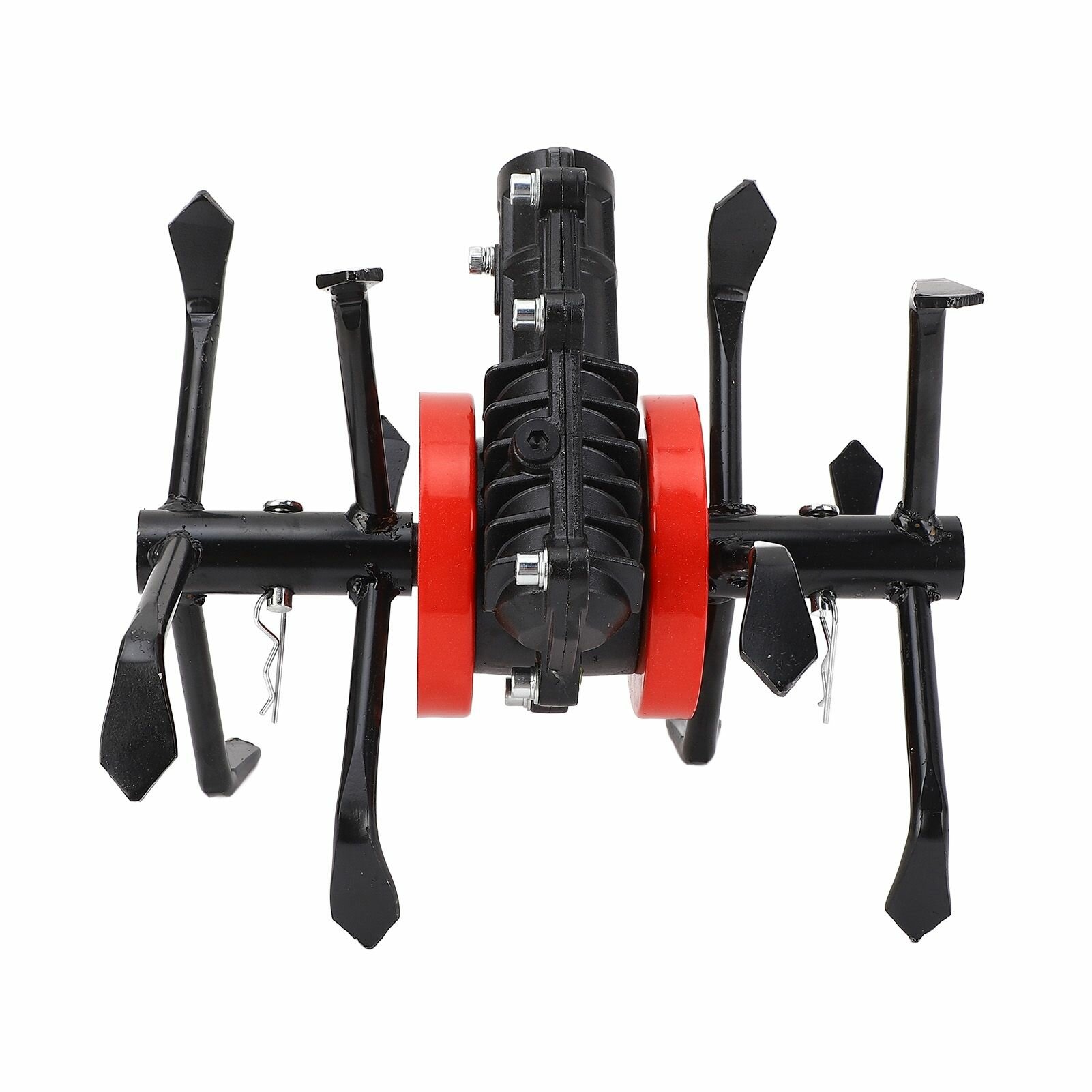 6-зубый роторный культиватор, головка 28 мм 9 зубьев, для глубокой вспашки, мини-плуг