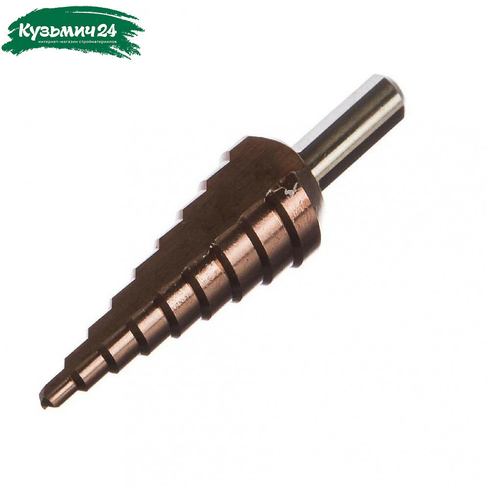 Сверло по металлу Росомаха Extreme Cobalt 705003, 4-20мм, ступенчатое, хвостовик цилиндрический