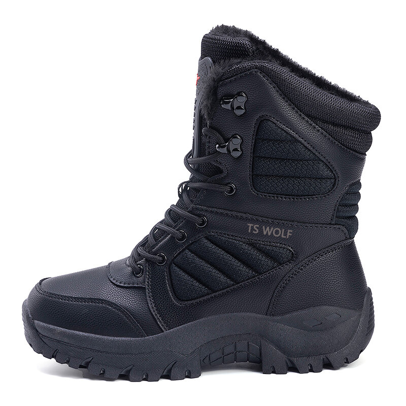 Снегоботы унисекс Scout Wolf Crew черные, 40 EU, цвет: black