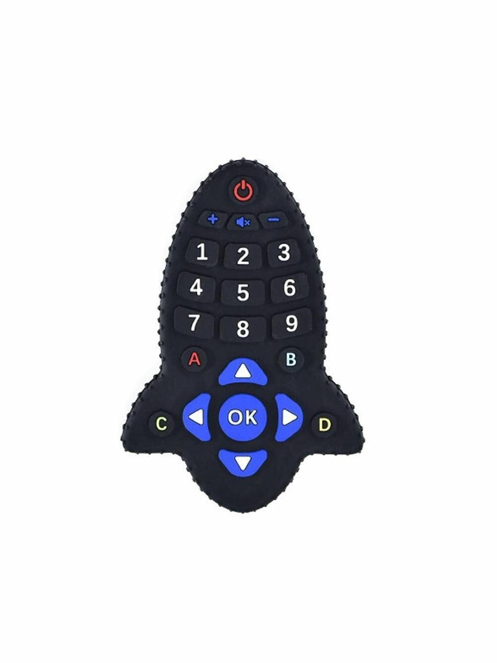 Мягкая силиконовая игрушка-грызушка для домашних животных в форме пульта дистанционного управления