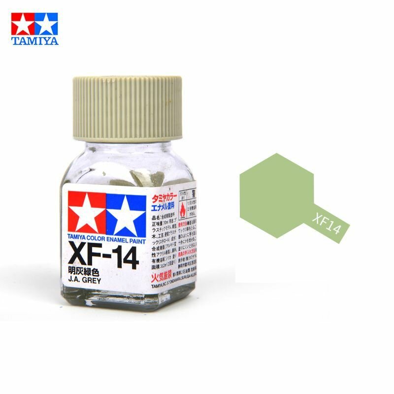 Tamiya XF1-XF85 Покраска моделей эмалированный лак матовый 10 мл