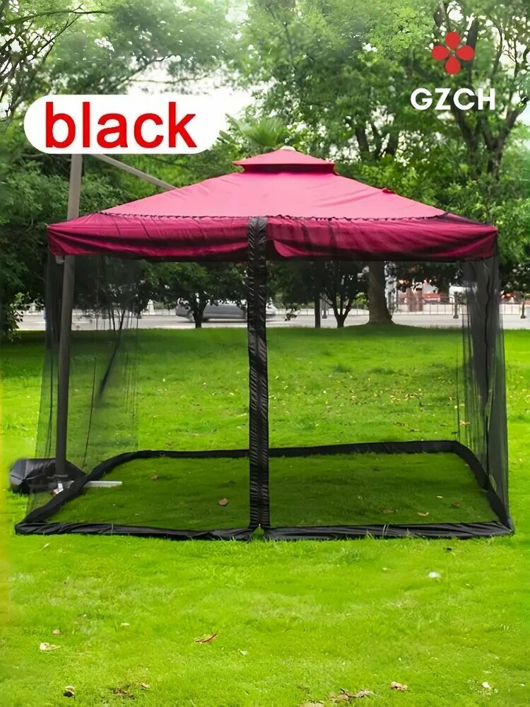 Туристический с москитной сеткой, 3х3х2,3м, тент/ беседка садовая для дачи/улицы