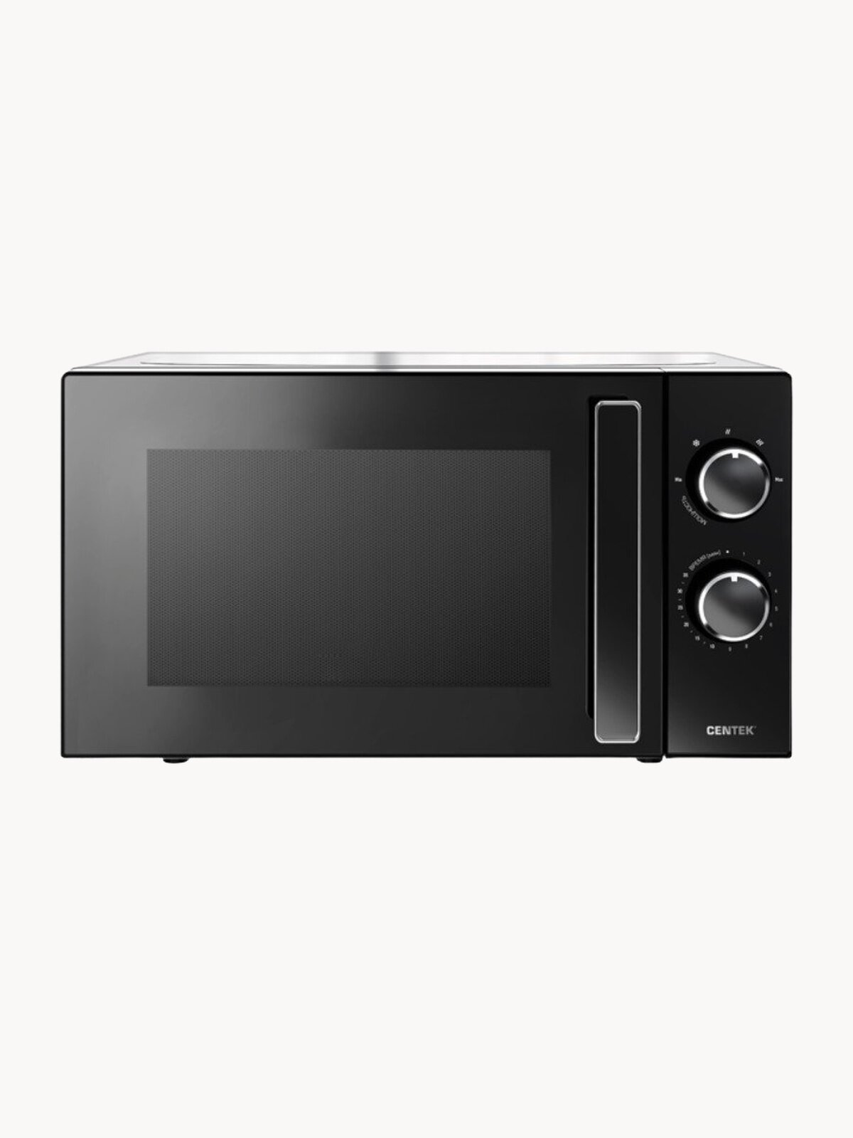 Свч микроволновка CENTEK CT-1560 Black, микроволновка 700Вт, 20л, 5 режимов, таймер, подсветка, микроволновая печь