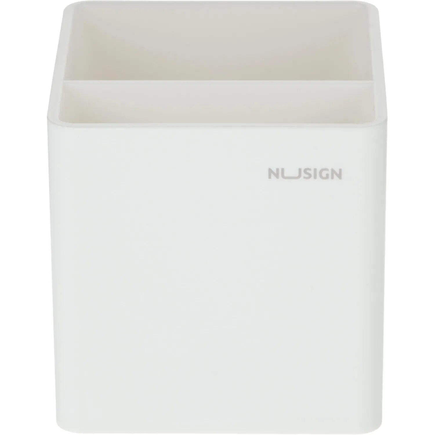 Подставка-органайзер д/канц. принадл. Deli NS011White Nusign 2 отдел, белый