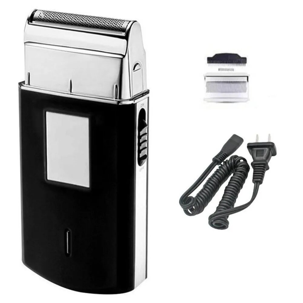 Электробритва, моющаяся компактная бритва для лица, портативная бритва для волос на лице, перезаряжаемая беспроводная бритва для лица для домашних путешествий