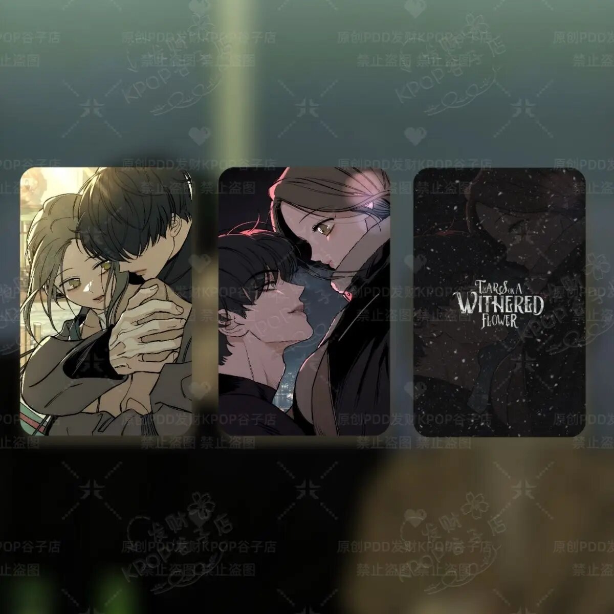 Фотокарта Tears on A Withered Flower Na Hae-soo 10 шт