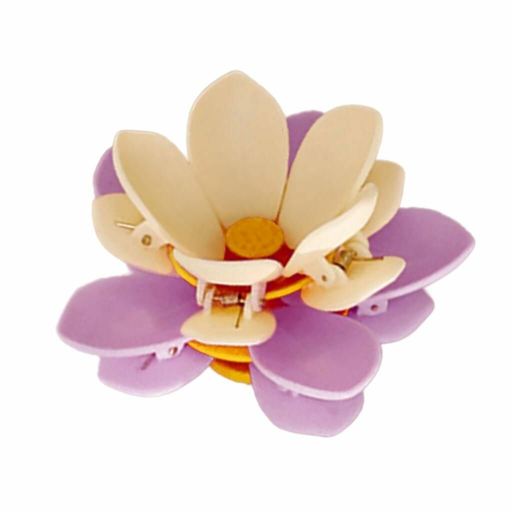 Двухслойный магнитный уплотнительный зажим lotus для бытовой кухни creative lotus-фиолетовый