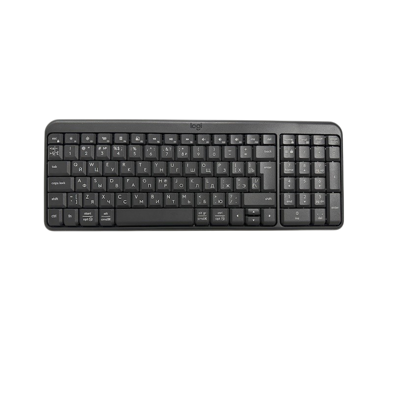 Клавиатура Logitech Keyboard K250 Compact Bluetooth Wireless - GRAPHITE