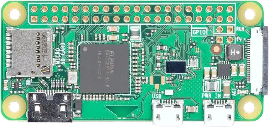 Одноплатный компьютер Raspberry Pi Zero W 512Mb (RA219)