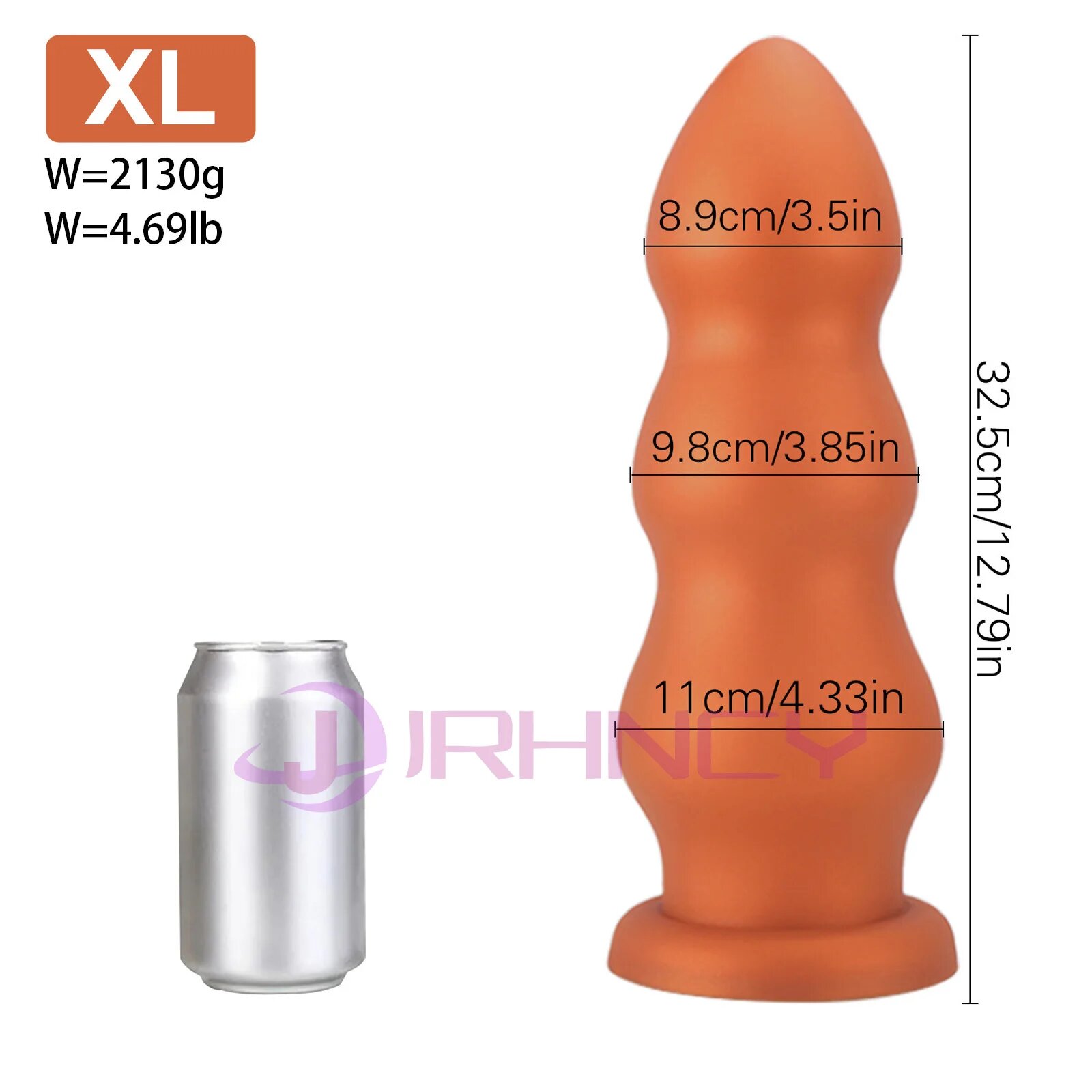 6-11 см огромная Анальная пробка для взрослых, Мужской мастурбатор, большая Анальная пробка, Gold XL