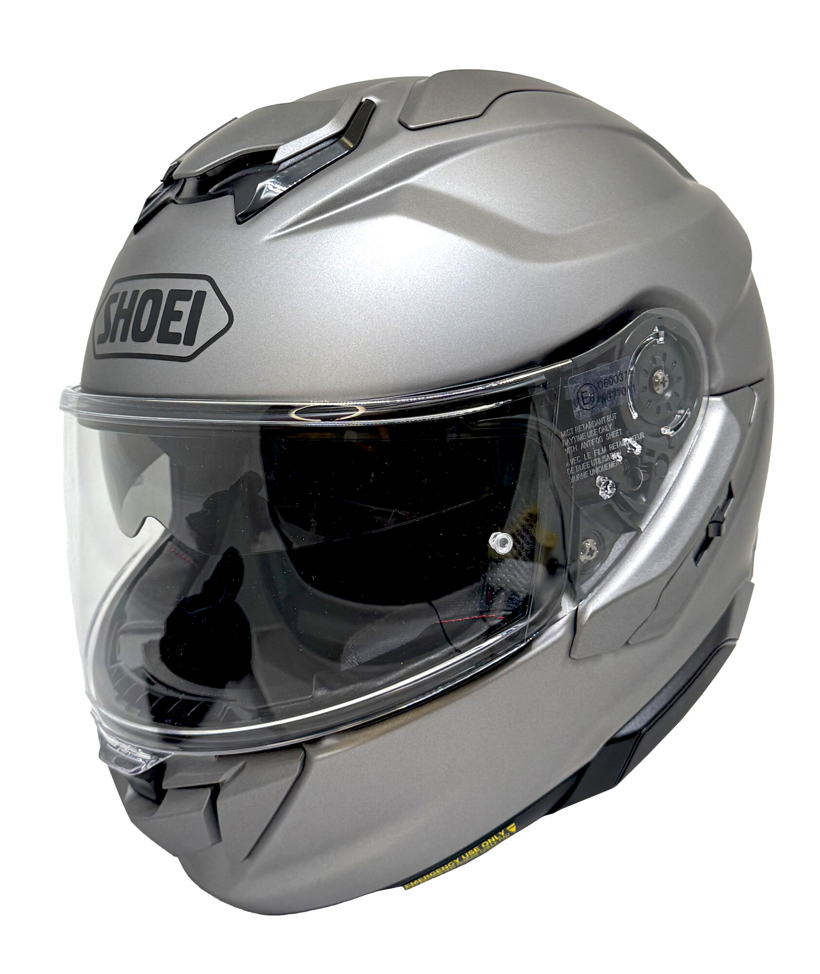 Мотошлем SHOEI GT-Air 3 CANDY (сертификация ECE 22.06) (матовый темно-серый, Matt Deep Grey, XL)