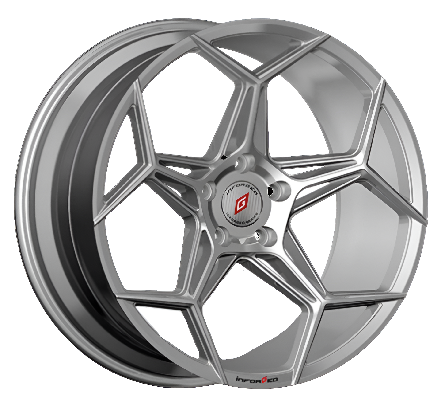 Диск колесный Inforged, IFG40, R19, ET42, серебристый, легкий сплав