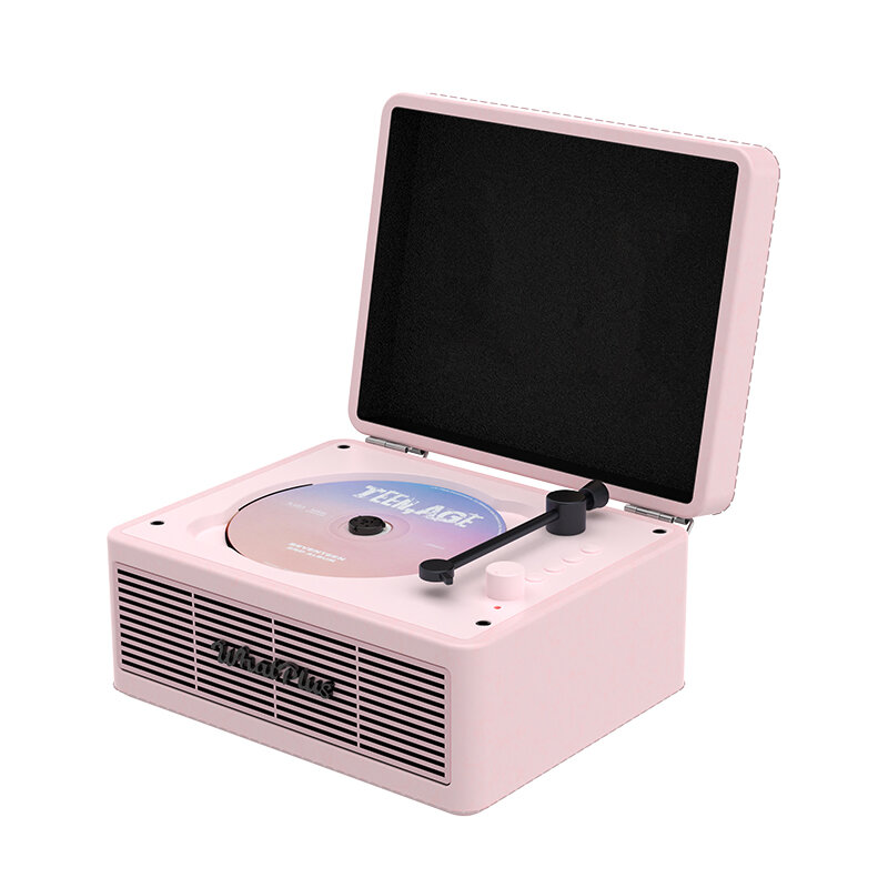 CD-плеер WhatPlus C300 винтажный, c300 2 spade pink, высокое качество звука