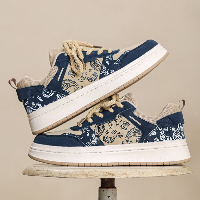 AIS Мартенсы Зима Мужчины Высокие Тепло Увеличение высоты Кожа