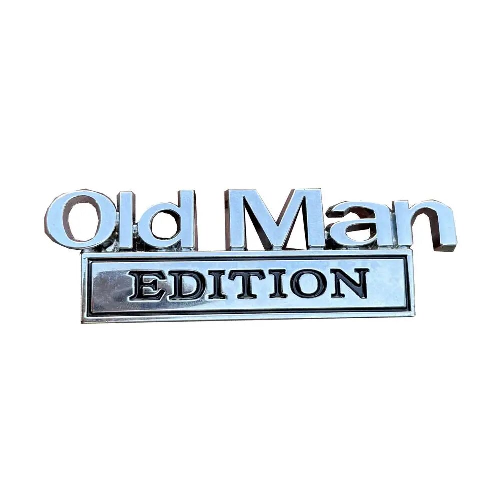 Металлические наклейки "Old Man Edition", цвет: 1