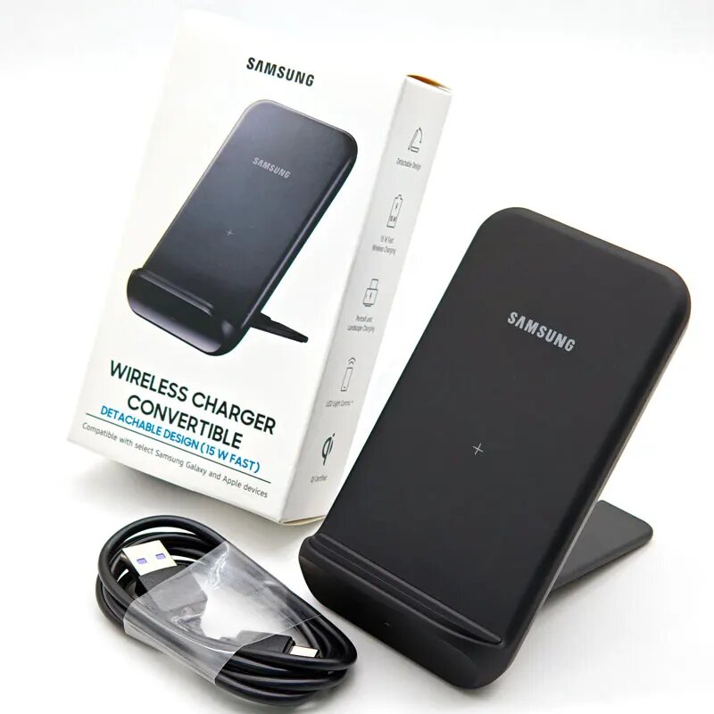 Подставка для беспроводного зарядного устройства Qi EP-N3300 для Galaxy Z Flip Fold 7 6 5 4 3 2 S20 S21 S22 S23 S24 S25 Plus Note 20 Ultra