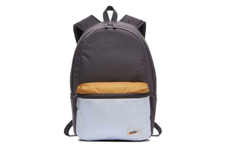 Рюкзак унисекс Nike Heritage из полиэстера Regular, светло-серый и светло-фиолетовый