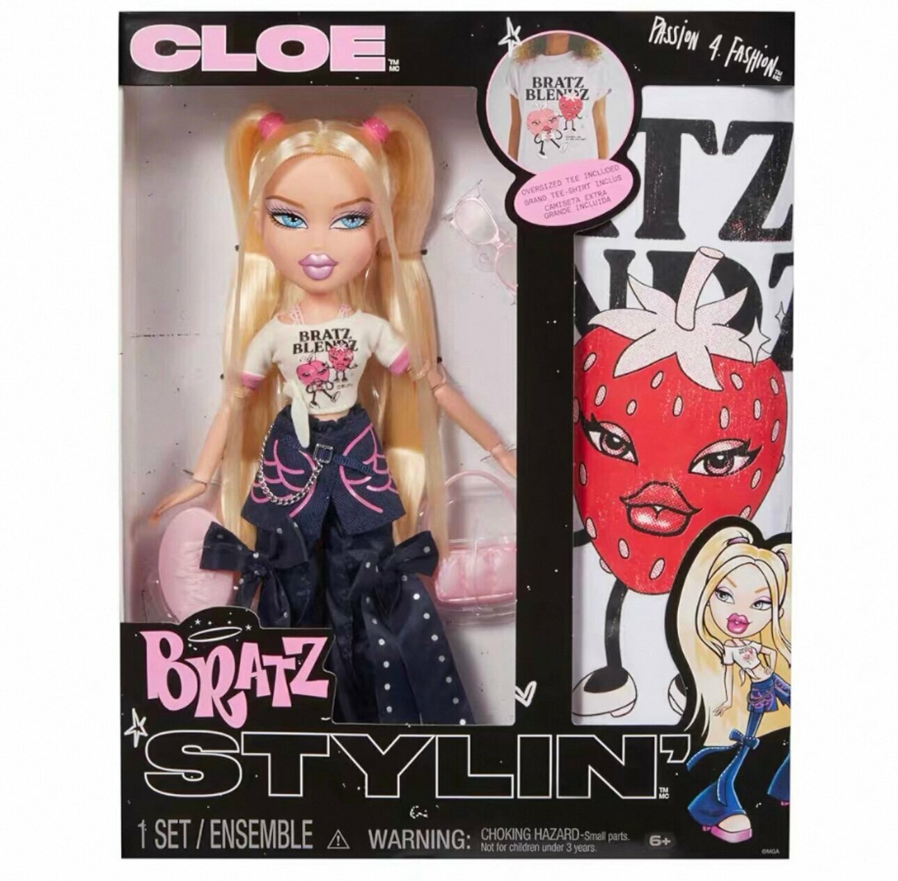 Официальная аутентичная кукла Bratz в коробке, 2024 Хлоя/Джейд/Саша.