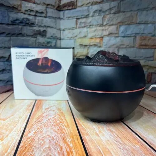 Увлажнитель воздуха Volcano, черный