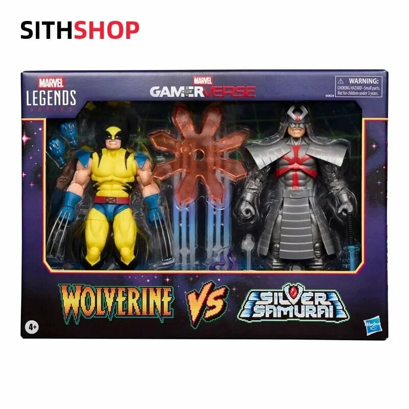 Фигурка Hasbro Marvel Legends Wolverine vs Silver Samurai Gamerverse 6 Inch Action Figure