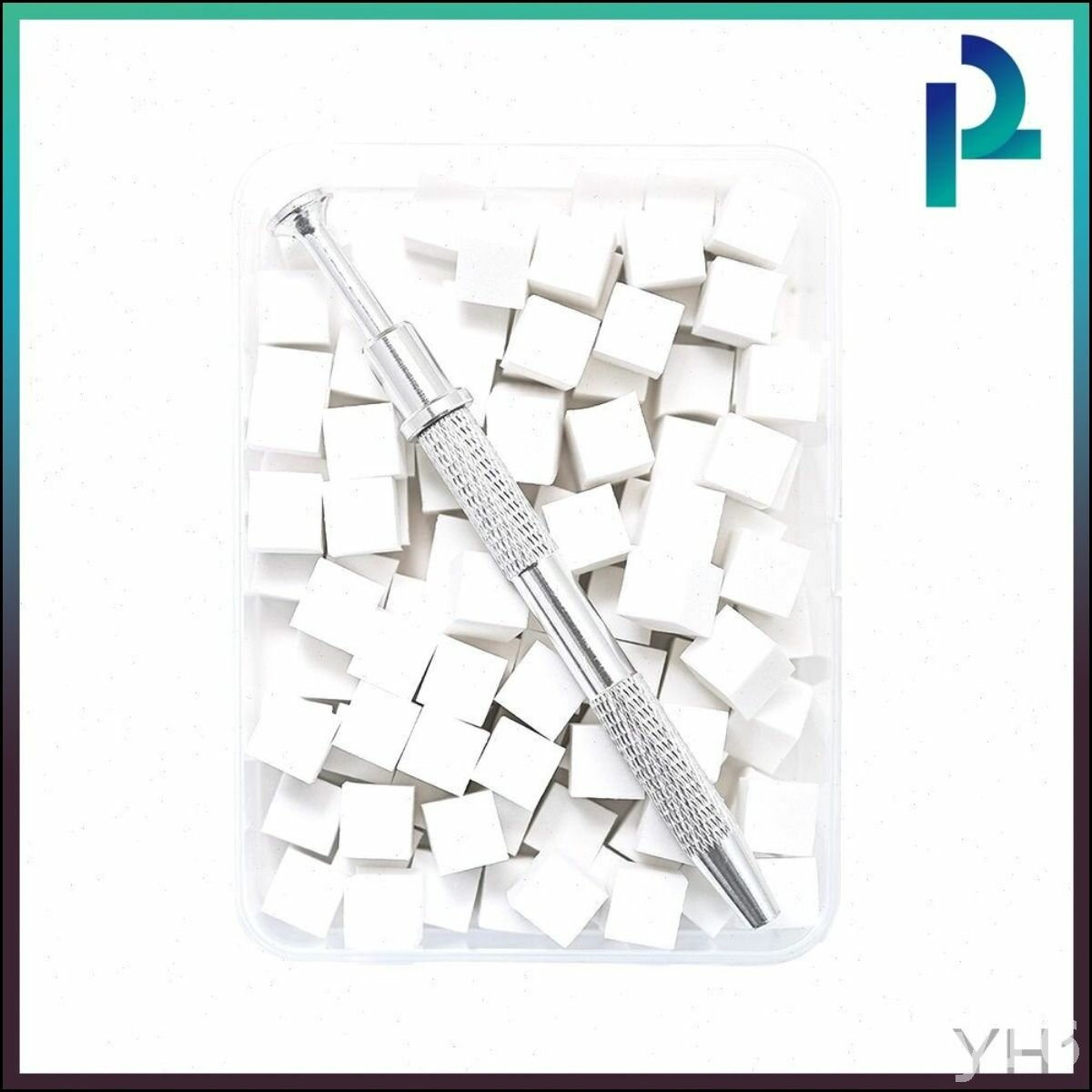 Набор для маникюра, штамп для ногтей, губка