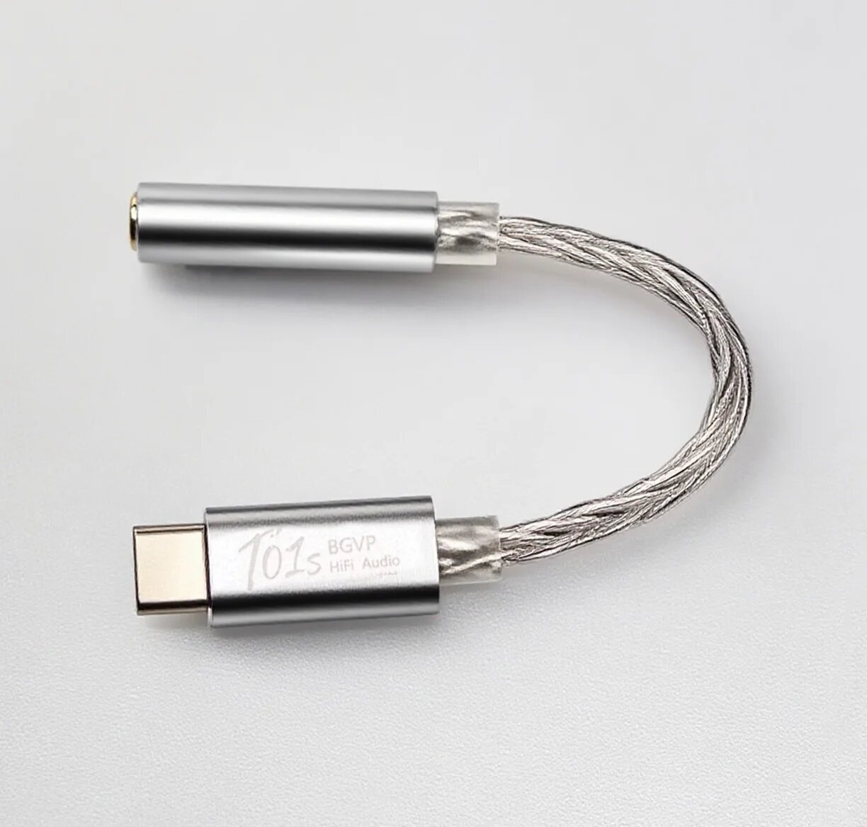 BGVP T01s DAC усилитель для наушников, silver, 3.5mm