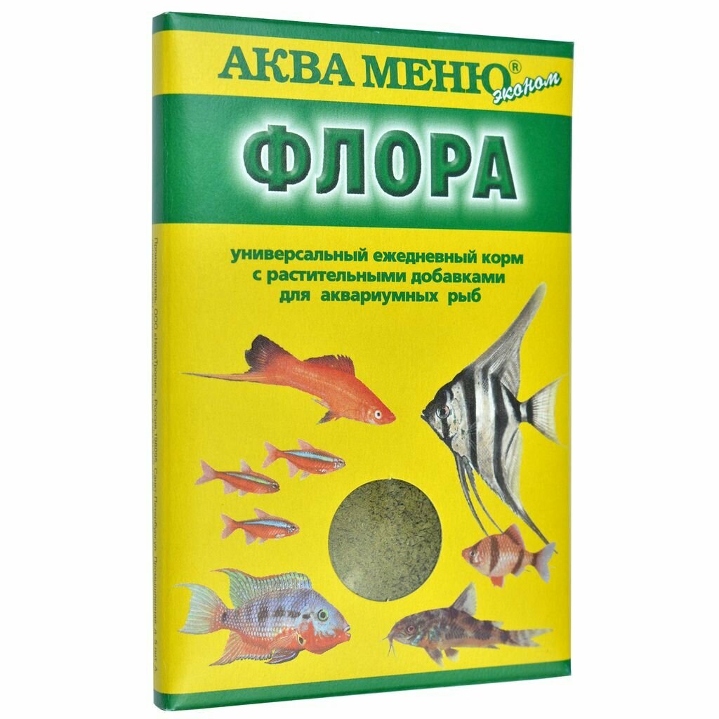 Корм для рыб Аква-меню Флора 30г