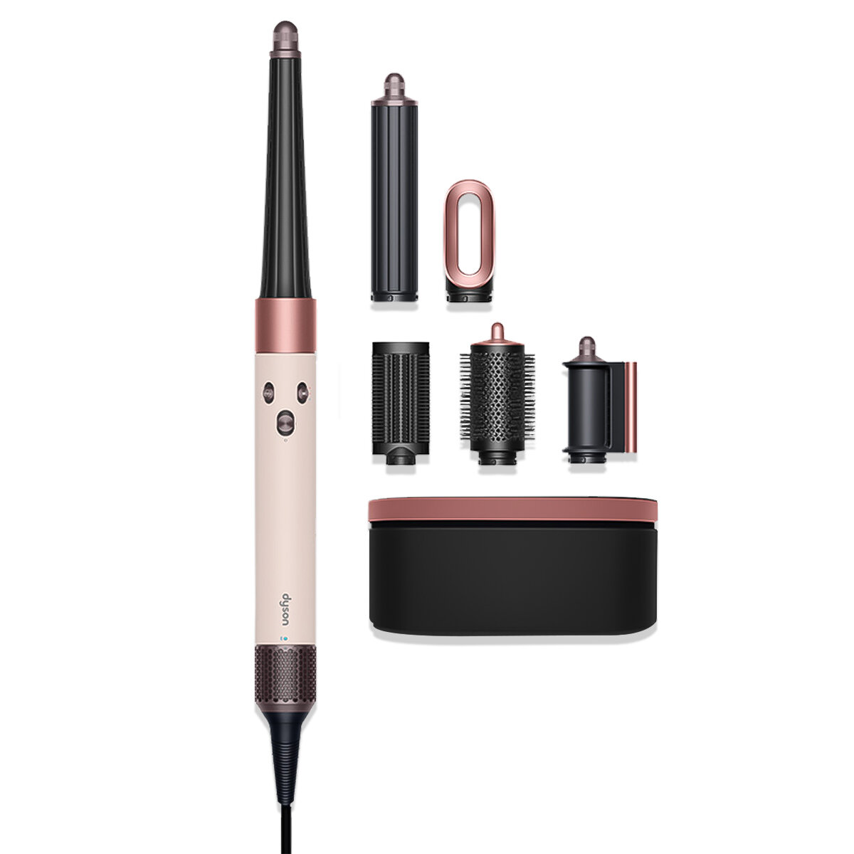 Стайлер Dyson Airwrap HS08 Ceramic Pink/Rose EU(розовый), керамический, с футляром для хранения(вилка для наших розеток)