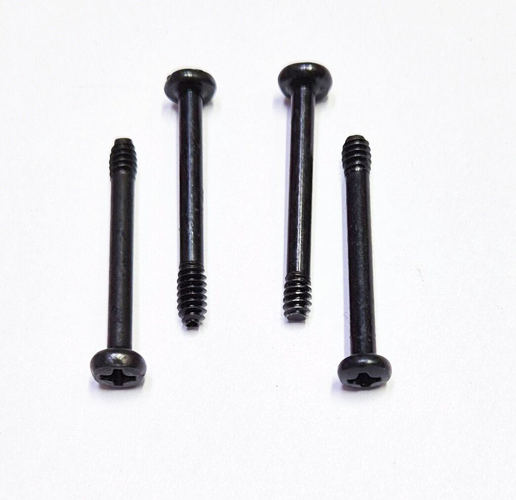 Крепеж Generic длинные вентиляторные винты 30мм черные (4 шт) для радиатора