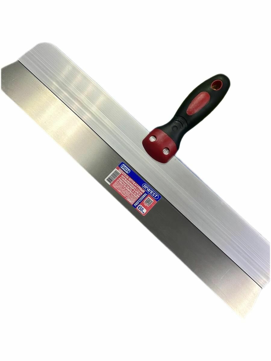 Шпатель штукатурный 450мм Н:45 2К (Круглая ручка) IRWEST