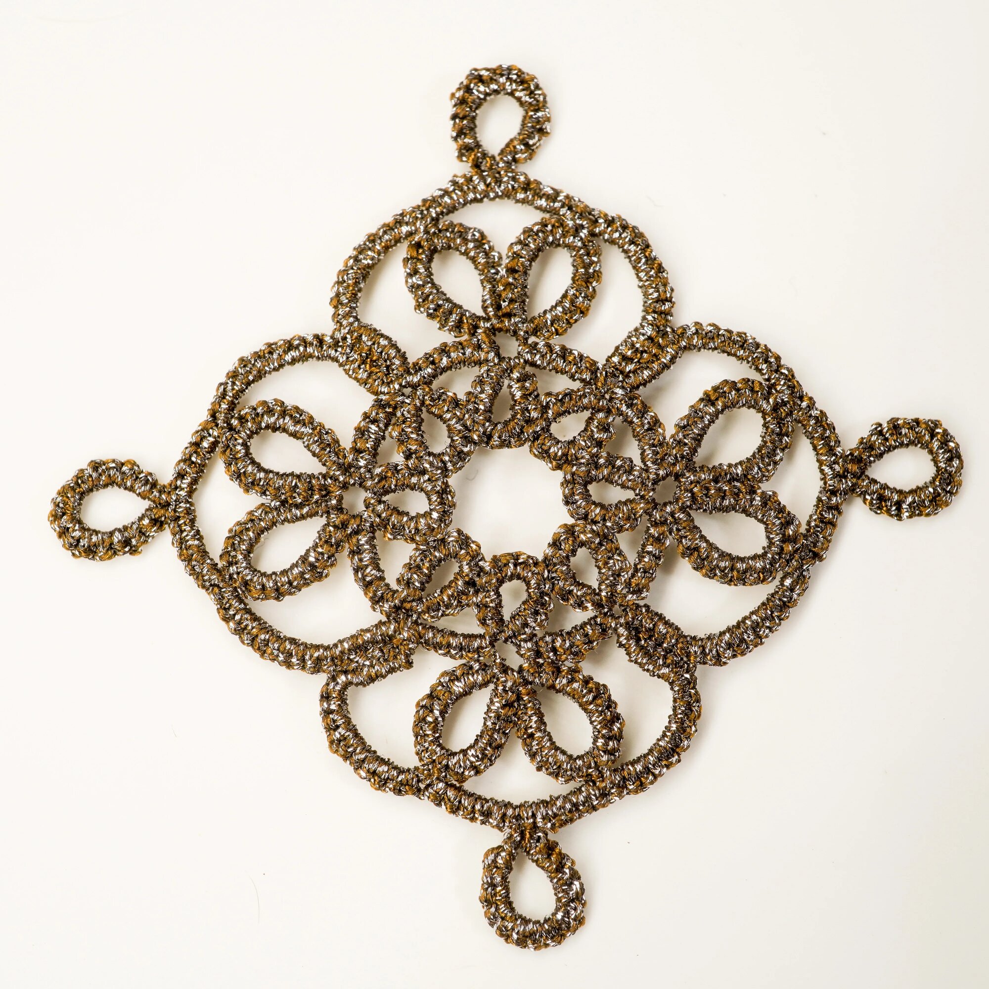 Calais FS металлическая нить для вышивки 4-х нитка