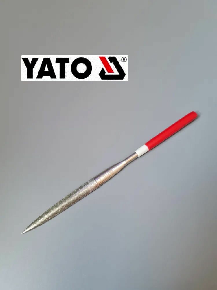 Надфиль алмазный полукруглый 180x70 мм G150 YATO арт. YT-6153
