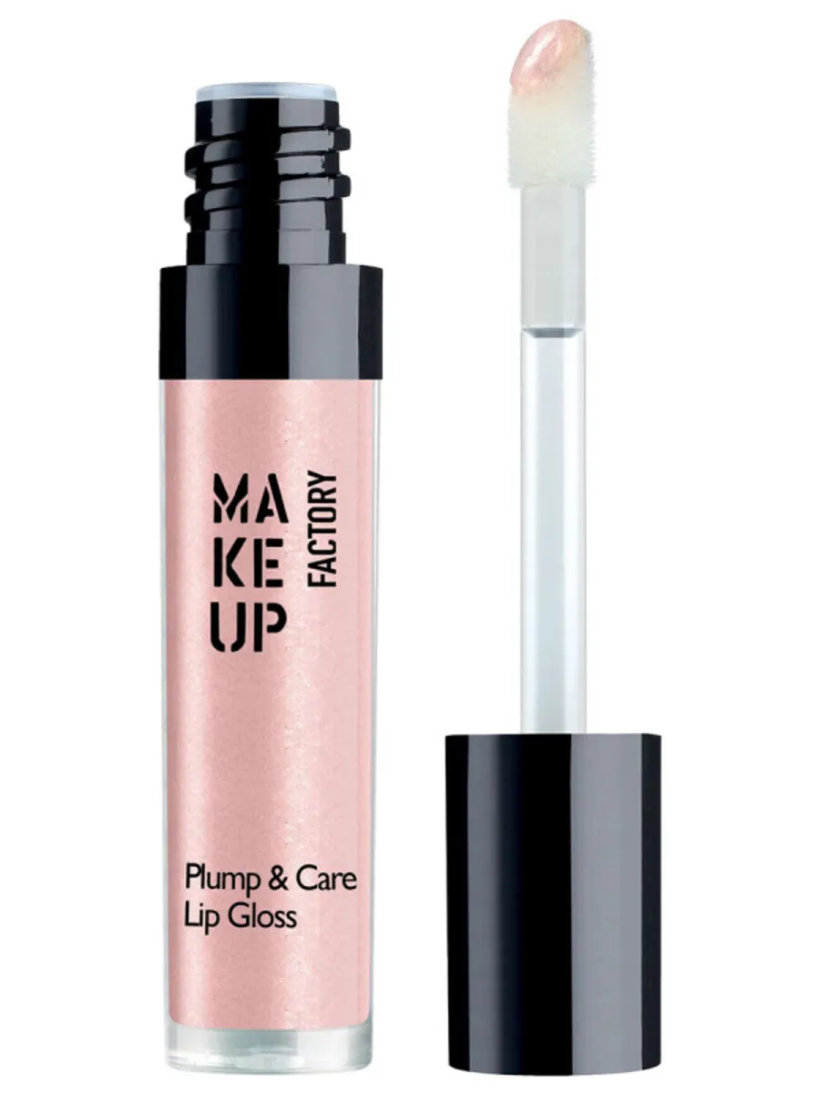 Блеск для губ Make Up Factory Plump & Care Lip Gloss, 10 Сладкий сироп