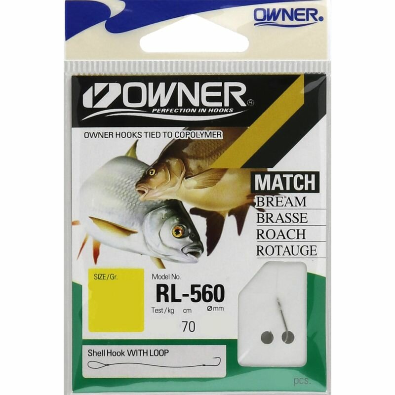 OWNER Поводок готовый RL-560 №12 10шт