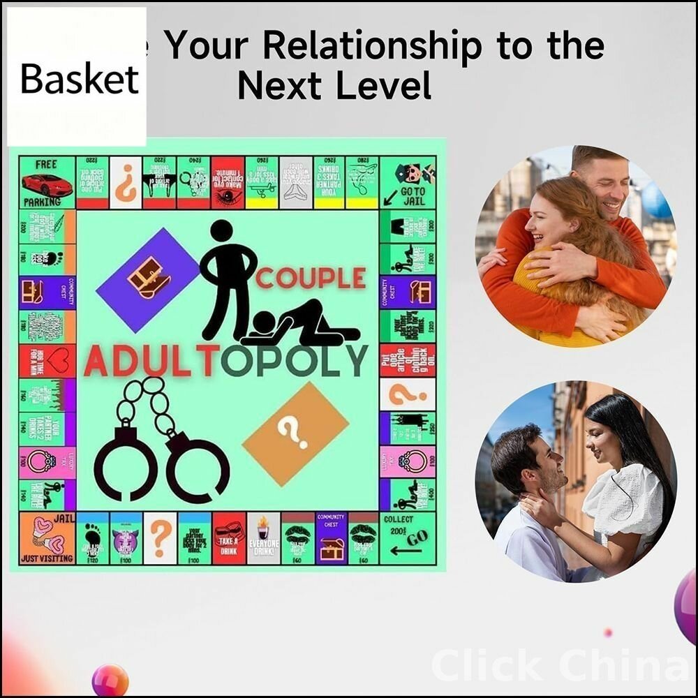 Эксклюзивная настольная игра Adultopoly для парного досуга в спальне