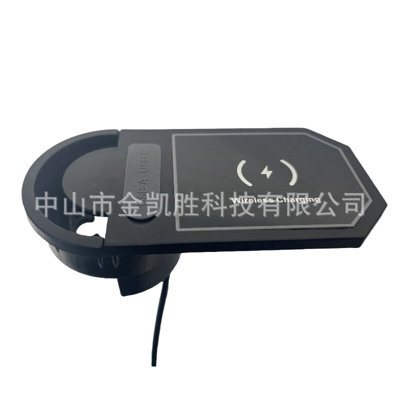 Встроенная мебель для рабочего стола три в одном отверстие USB многопорное зарядное устройство беспроводное зарядное