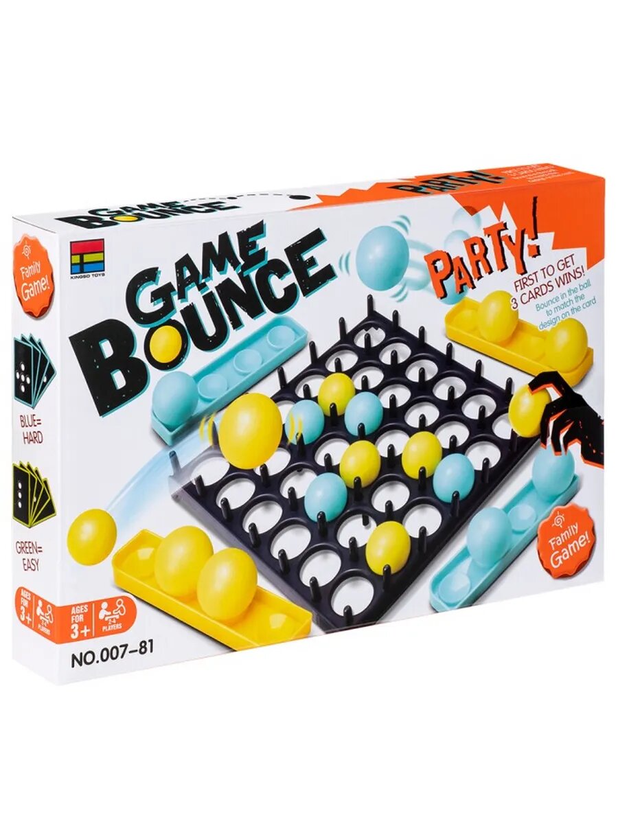 Игра детская настольная /Веселые шарики/