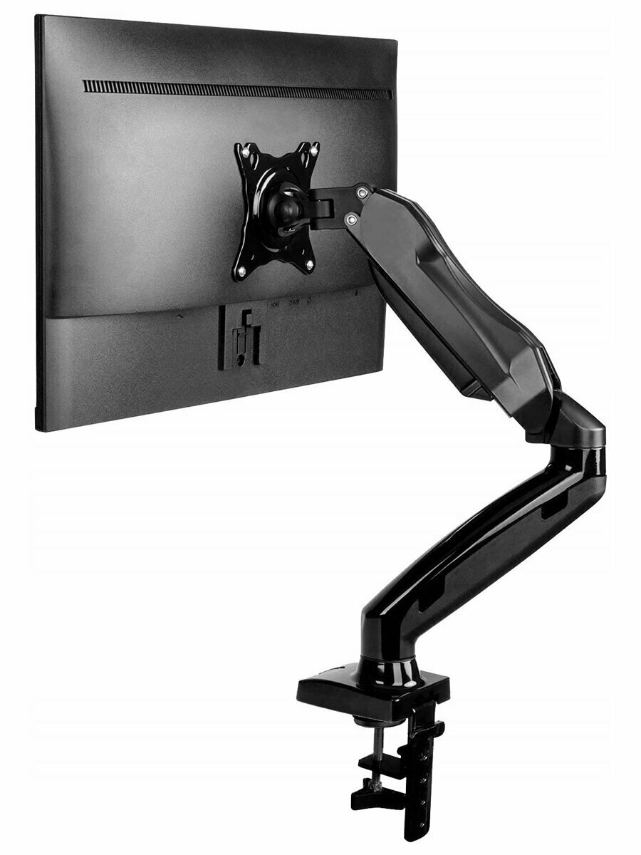 Кронштейн Single Monitor Stand, черный, для монитора 13-30", металл, пластик