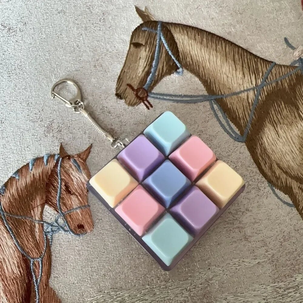 Антистресс кнопка-кликер 3/4/9 клавиш 9 Keys-F