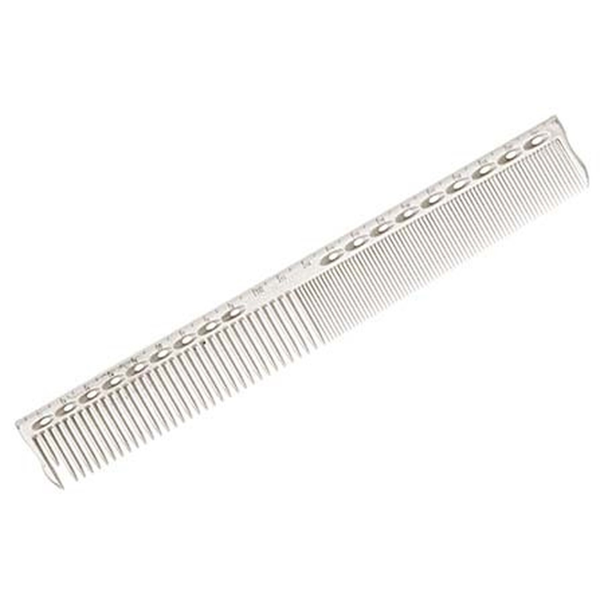 Расческа для стрижки многофункциональная с линейкой Y.S. Park 220 мм белая YS-G45 white