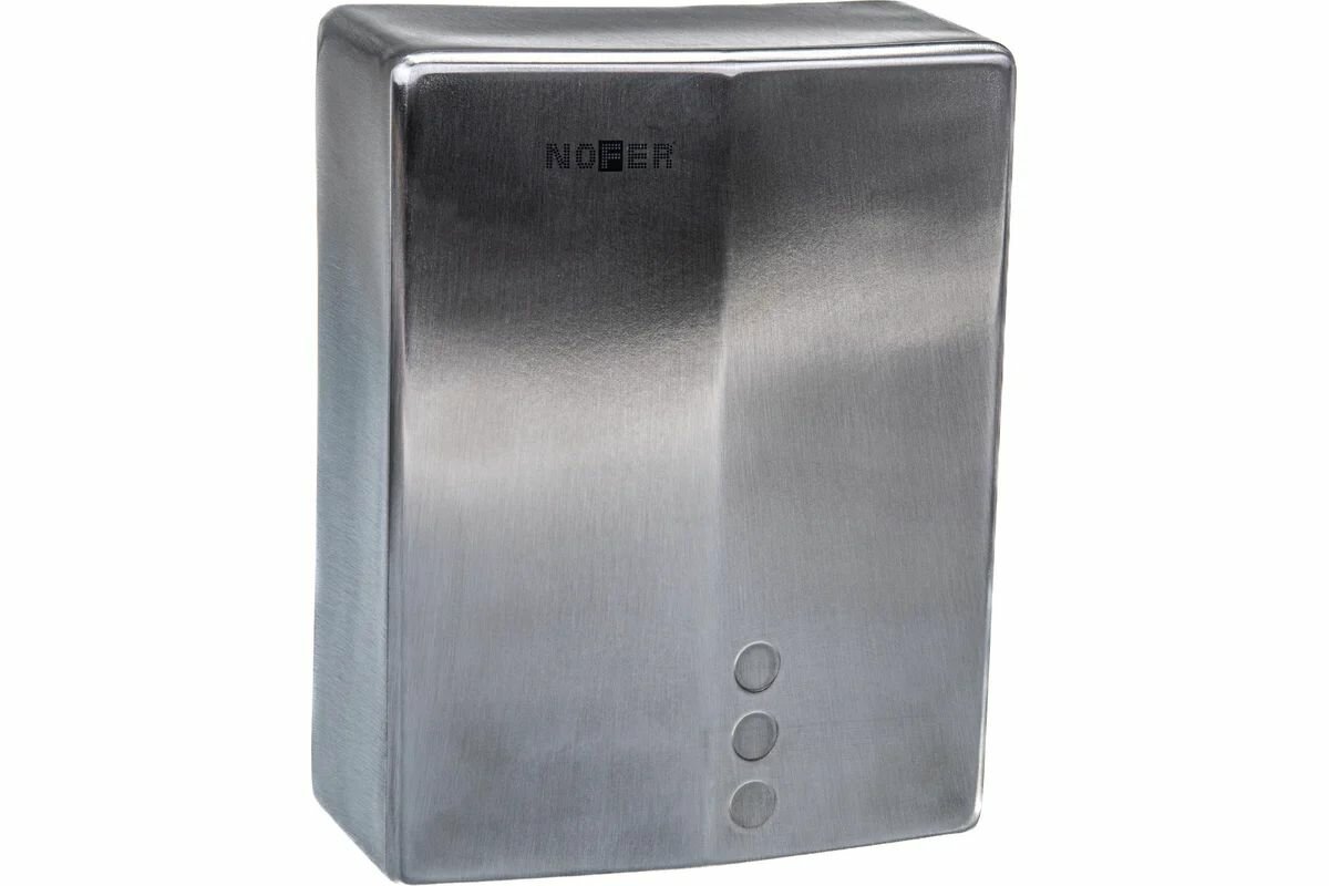 Сушилка для рук автоматическая Nofer BIGFLOWevo, нержавеющая сталь, сенсорное управление, серебристая