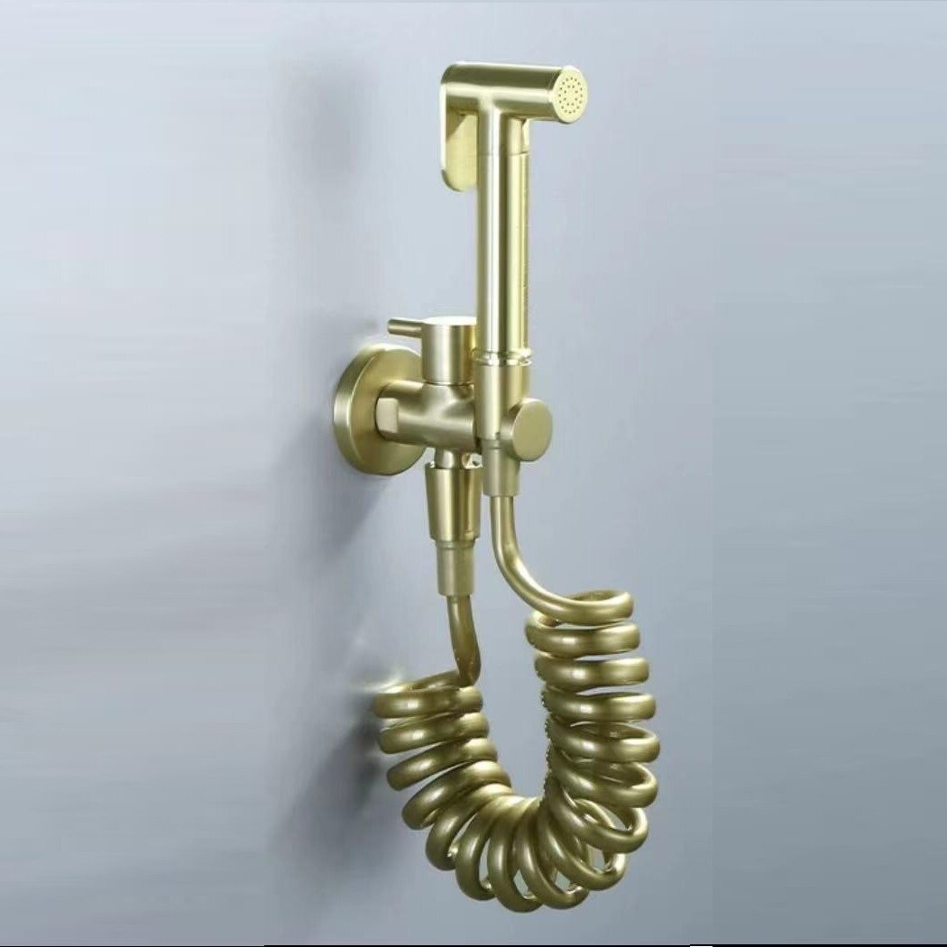 Пистолет-распылитель GROHE Toilet Companion, золотистый, металл