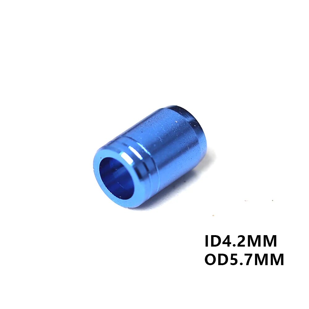 Взрывозащищенное кольцо для стрел из лука, 24 шт, алюминий, синий/красный/золотой/серебристый/зеленый