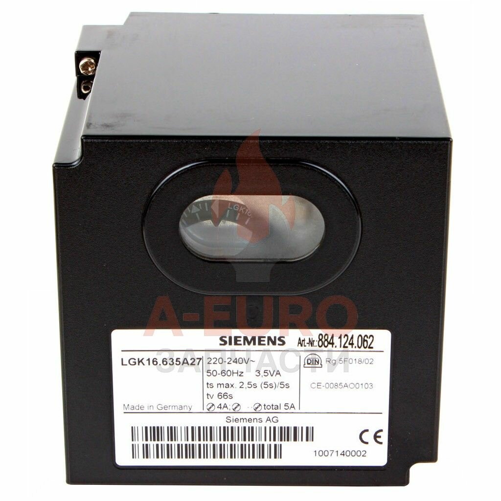 Блок управления горением Siemens LGK16.635A27