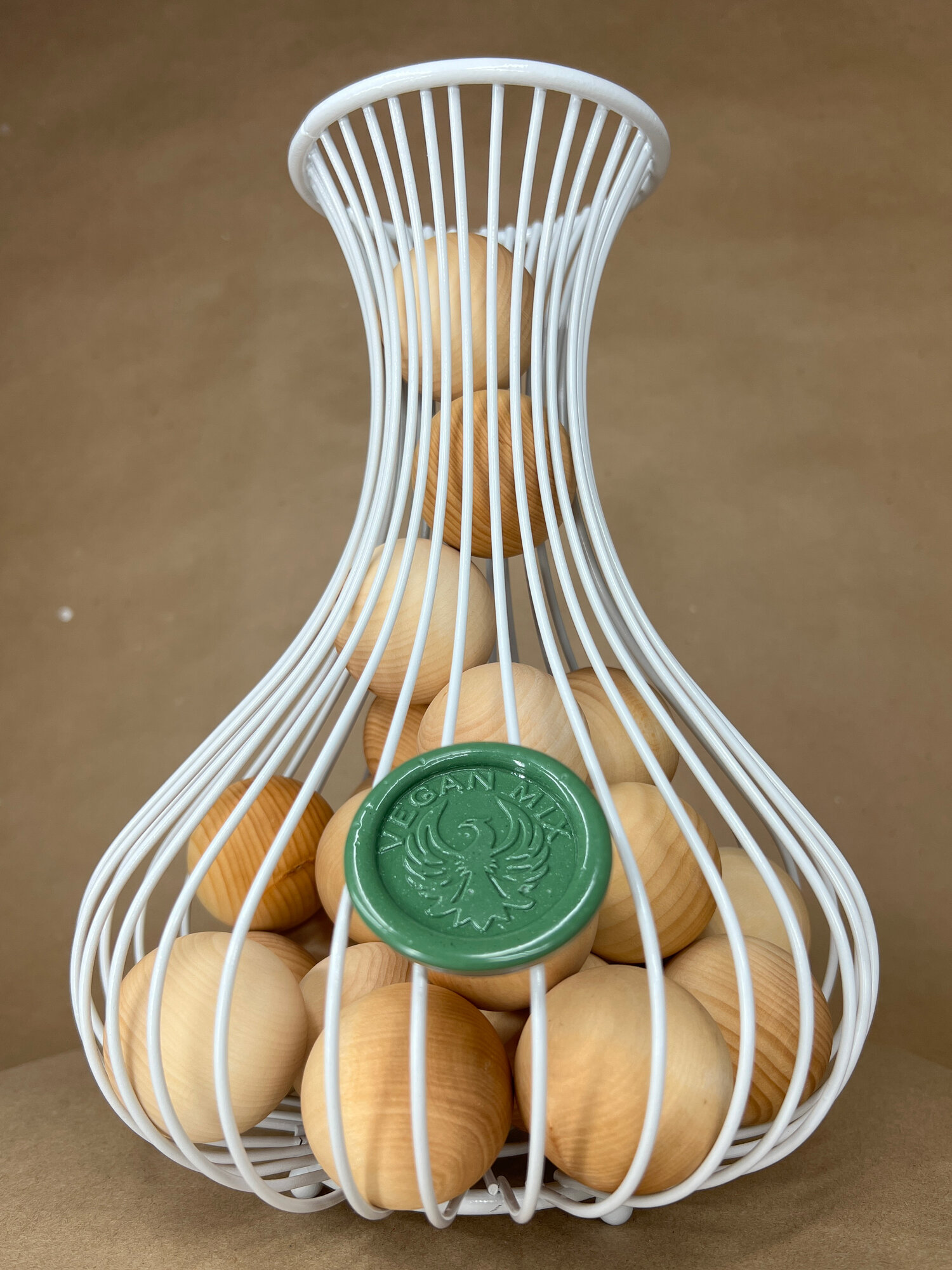 Интерьерная арома композиция Vegan Mix aroma №1 с ароматом апельсина и ванили 375 мл (275 пропитка шаров + 100 мл)