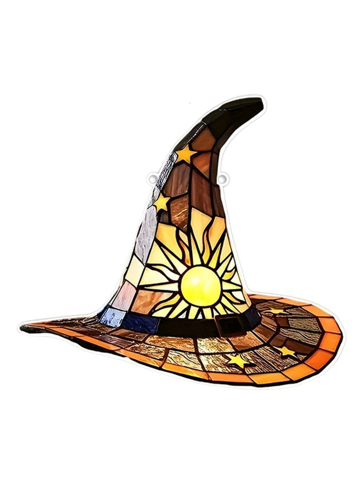 Гобелены для ловли солнца на витражах из шляпы ведьмы, Наружные / внутренние гобелены из витражного стекла