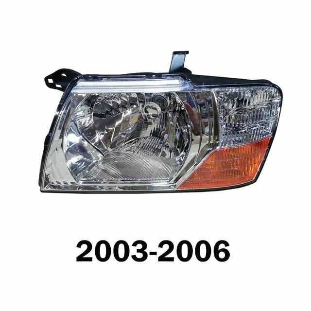 Фары автомобильные, 1 шт, арт. Mitsubishi Pajero Montero 2003-2006