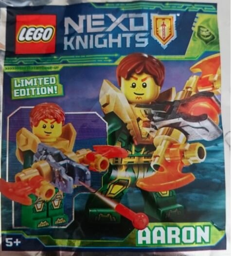 Конструктор Lego Nexo Knights 271825 Aaron foil pack